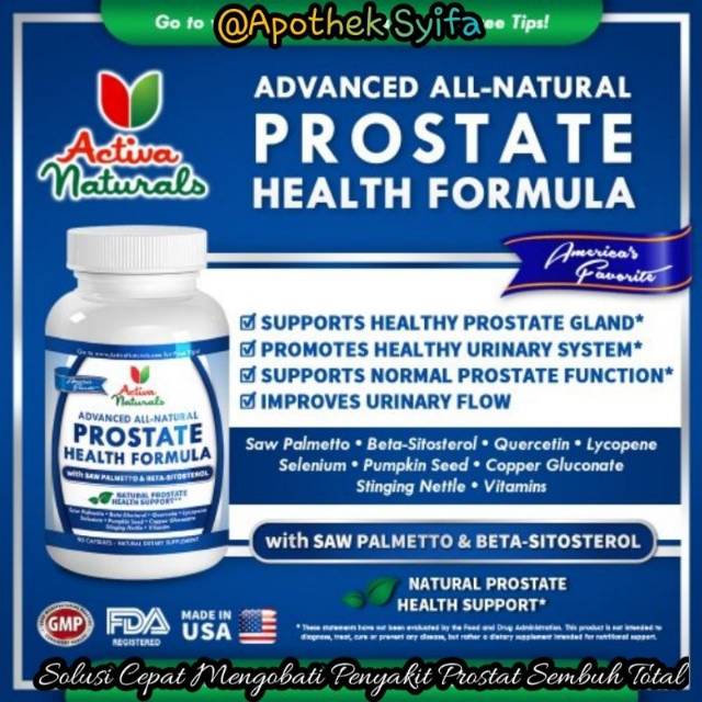 Jual Obat Prostat Bengkak Prostate Health Supplement Advanced All