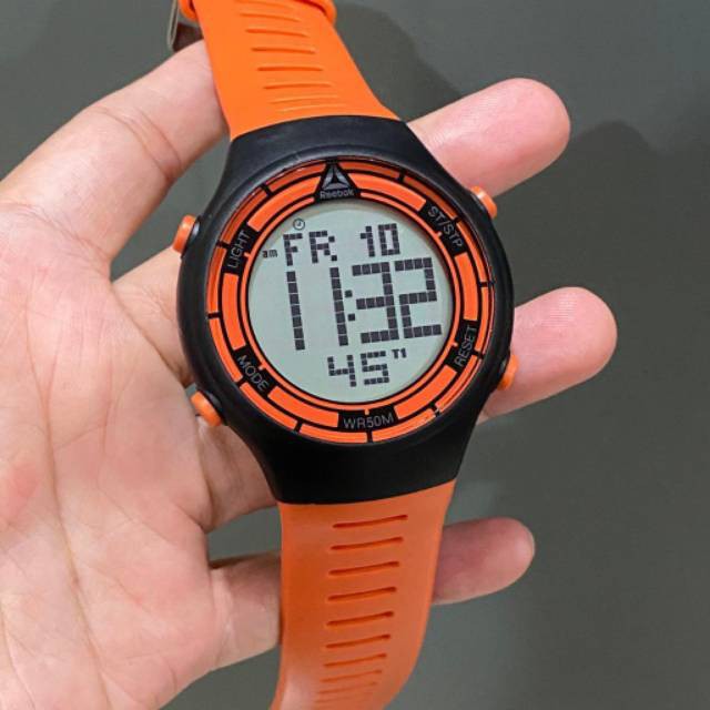 Jual JAM TANGAN REEBOK RD-RUT-G9-PBPO-SB DIGITAL ORANGE ORIGINAL ...