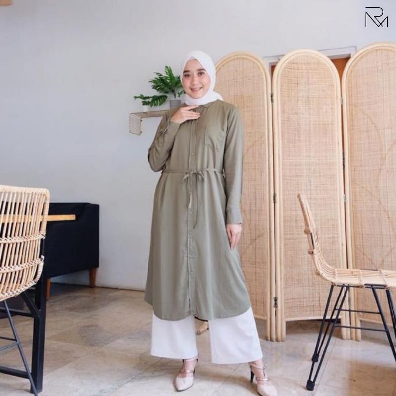 Jual Long Tunik by Nurama | Shopee Indonesia