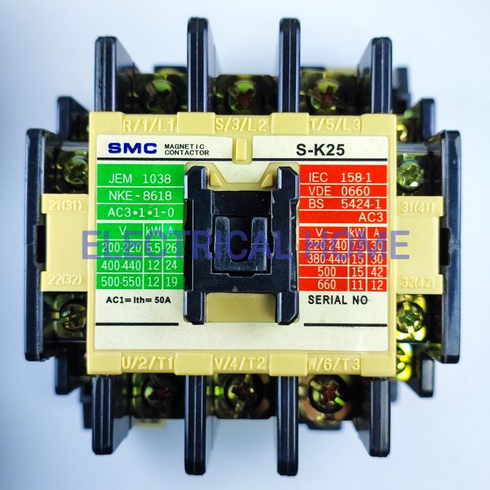 Jual MAGNETIC CONTACTOR SK-25 220VAC | Shopee Indonesia
