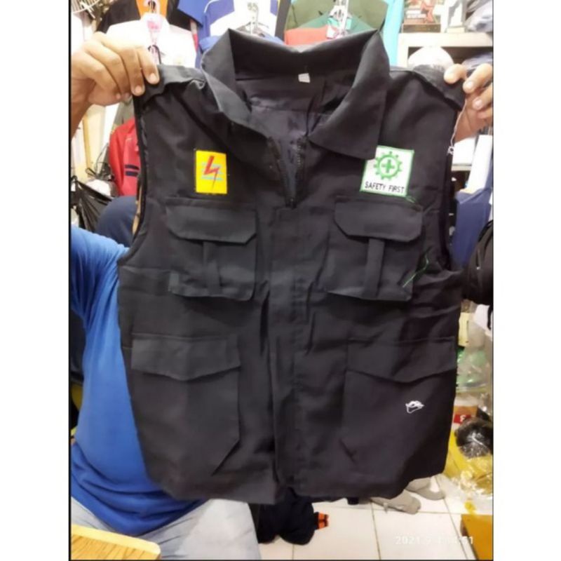 Jual ROMPI PLN LISTRIK PINTAR SAFETY FULL BORDIR KUALITAS TERBAGUS ...