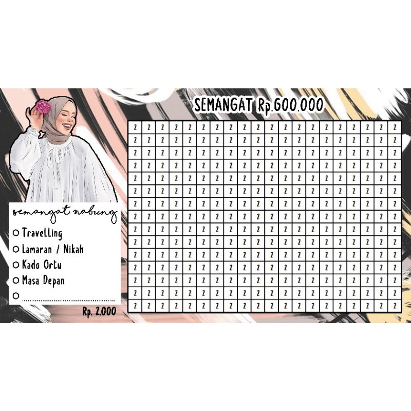 Jual STIKER CELENGAN TARGET / STIKER TABUNGAN TARGET / STIKER | Shopee ...