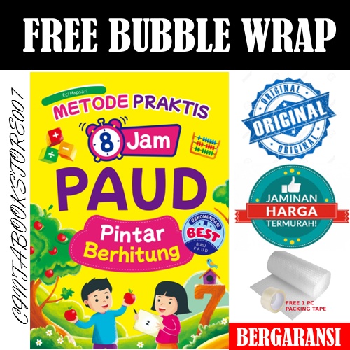 Jual BUKU ANAK PAUD DAN TK : METODE PRAKTIS 8 JAM PAUD PINTAR BERHITUNG | Shopee Indonesia