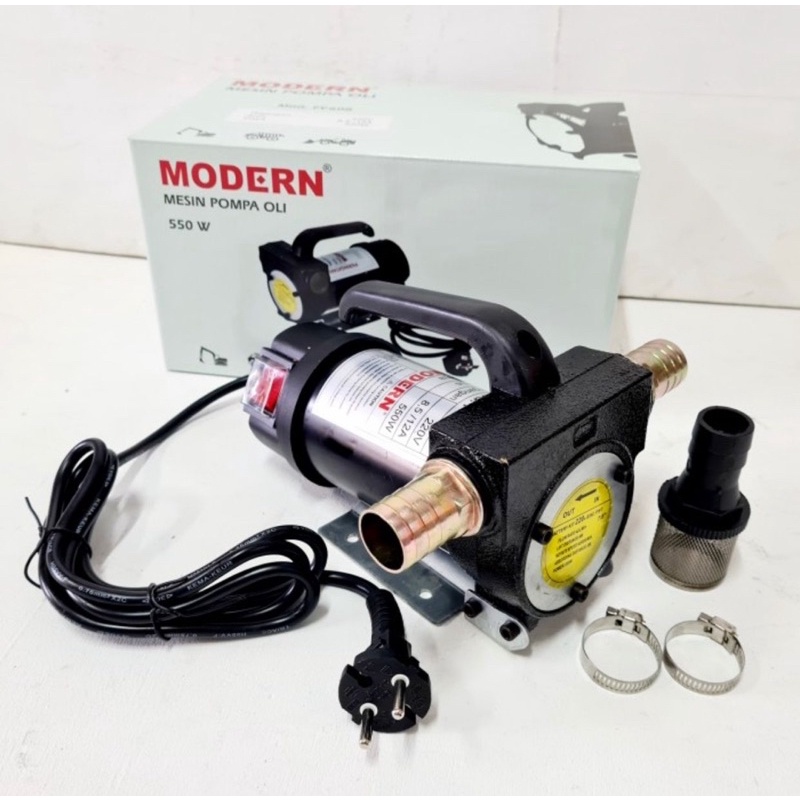 Jual Pompa Oli Listrik Modern FY608 untuk sedot oli solar bensin ...