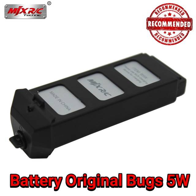 Jual Baterai Original Drone MJX Bugs 5W B5W battery | Shopee Indonesia