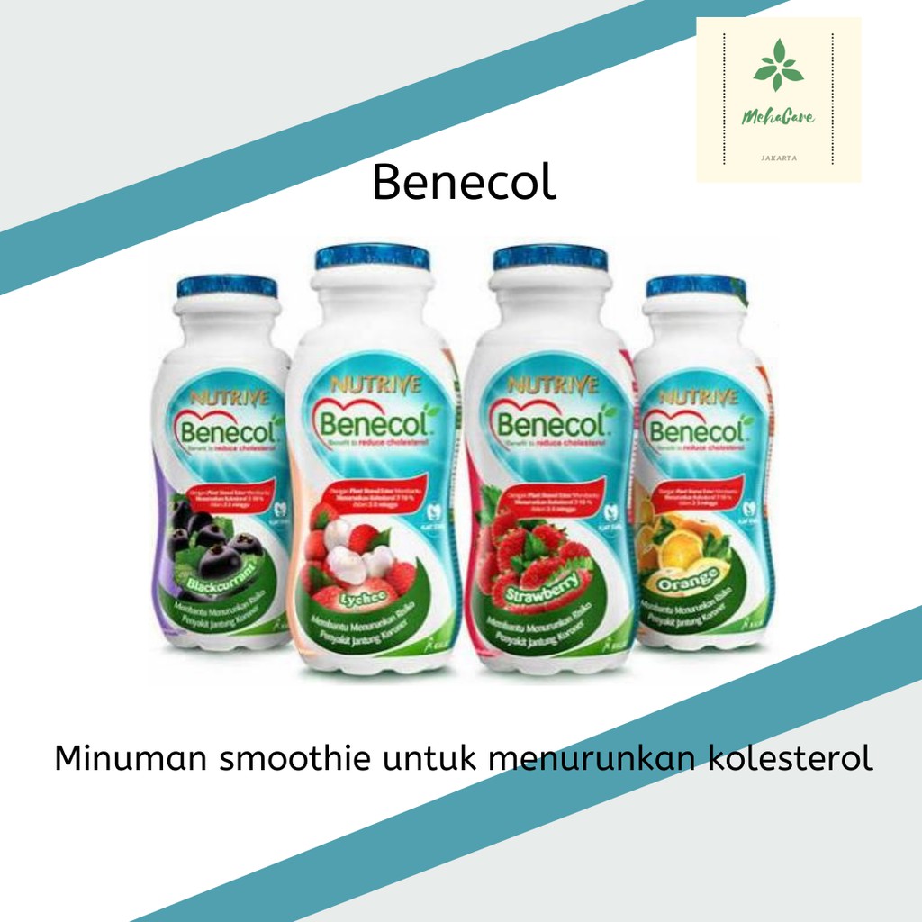Jual NUTRIVE BENECOL SMOOTHIES untuk menurunkan kolesterol 100 ML (6 btl/pack) | Shopee Indonesia