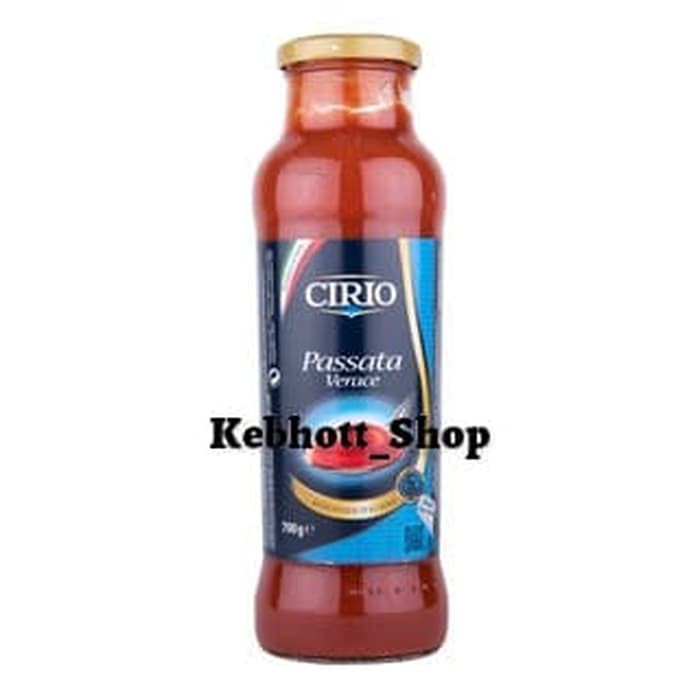 Jual Cirio Passata Verace Tomato Sauce 700gr | Saus Pasta Tomat Import ...