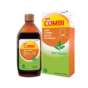 Jual OBH COMBI OBAT BATUK BERDAHAK MENTHOL BTL 100mL | Shopee Indonesia