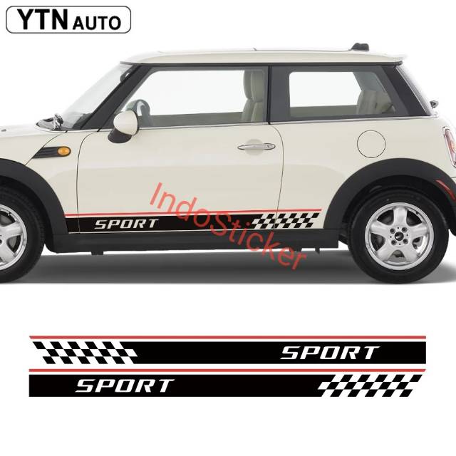Jual Sticker Cutting Bahan Oracal Cutting stiker mobil mini Cooper ...