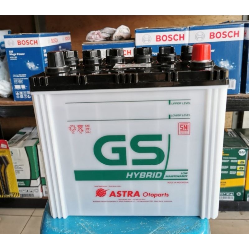 Jual AKI BATERAI BASAH GS ASTRA HYBRID 55D23L GARANSI 3 BLN XTRAIL ...