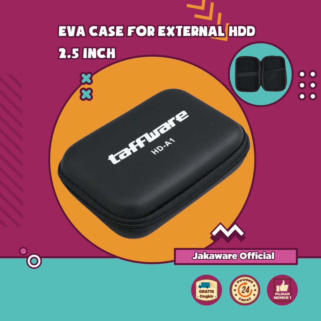 Jual EVA CASE FOR EXTERNAL HDD 2.5 Inch POWER BANK CASING HARDDISK HARD DISK EKSTERNAL LAPTOP ...