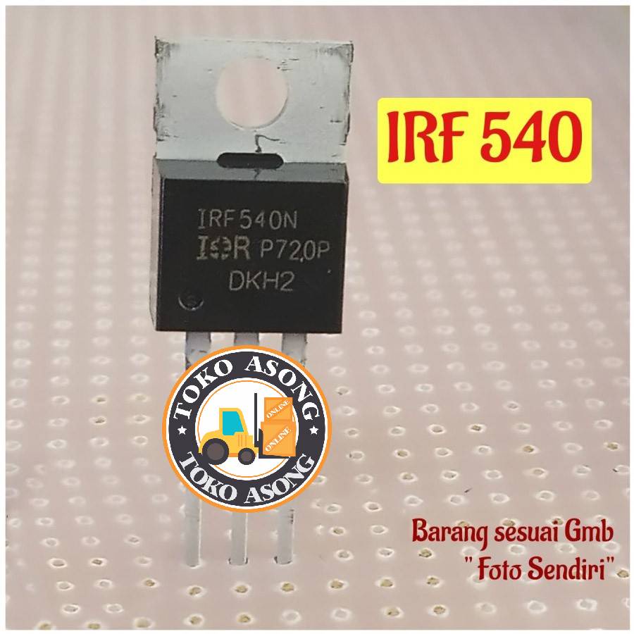 Jual irf540 transistor irf 540 mosfet IRF540N transistor | Shopee Indonesia