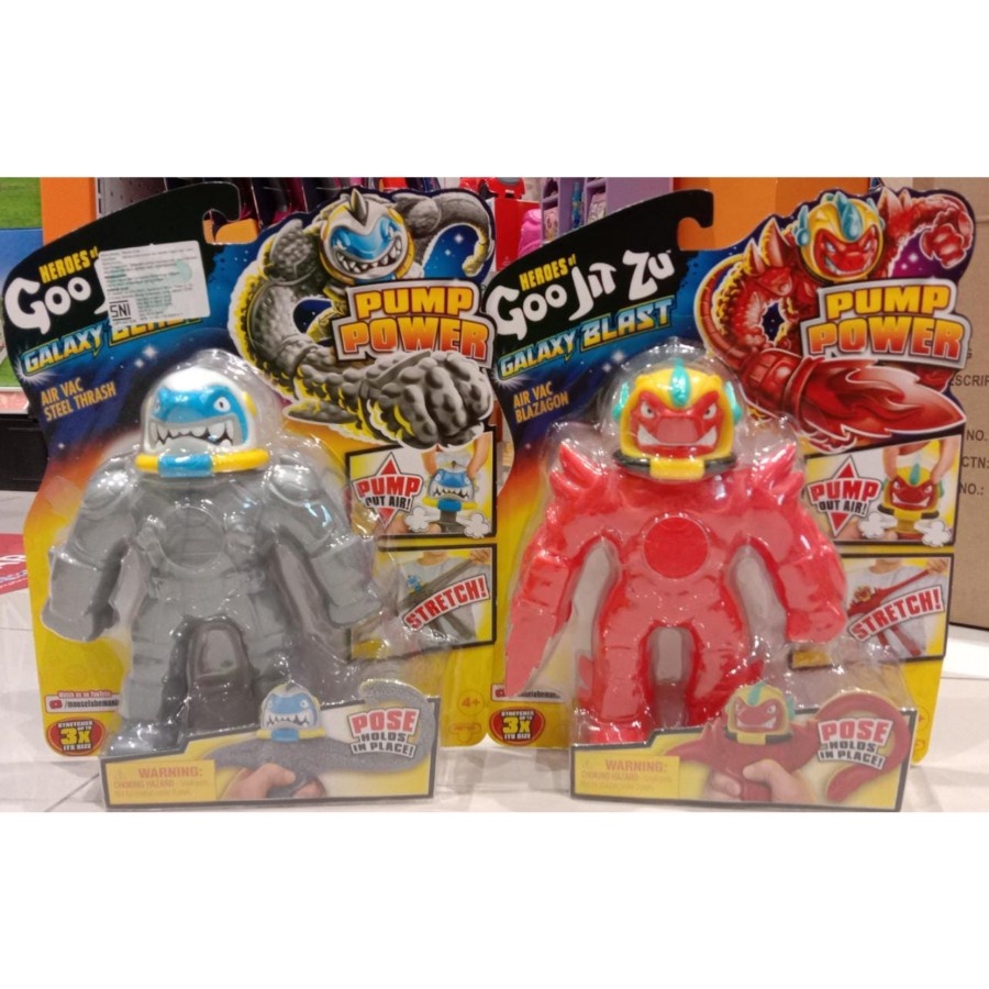 Jual Sale: Heroes Goo jit Zu Galaxy Blast Pump Pwr Air Vac Thrash ...