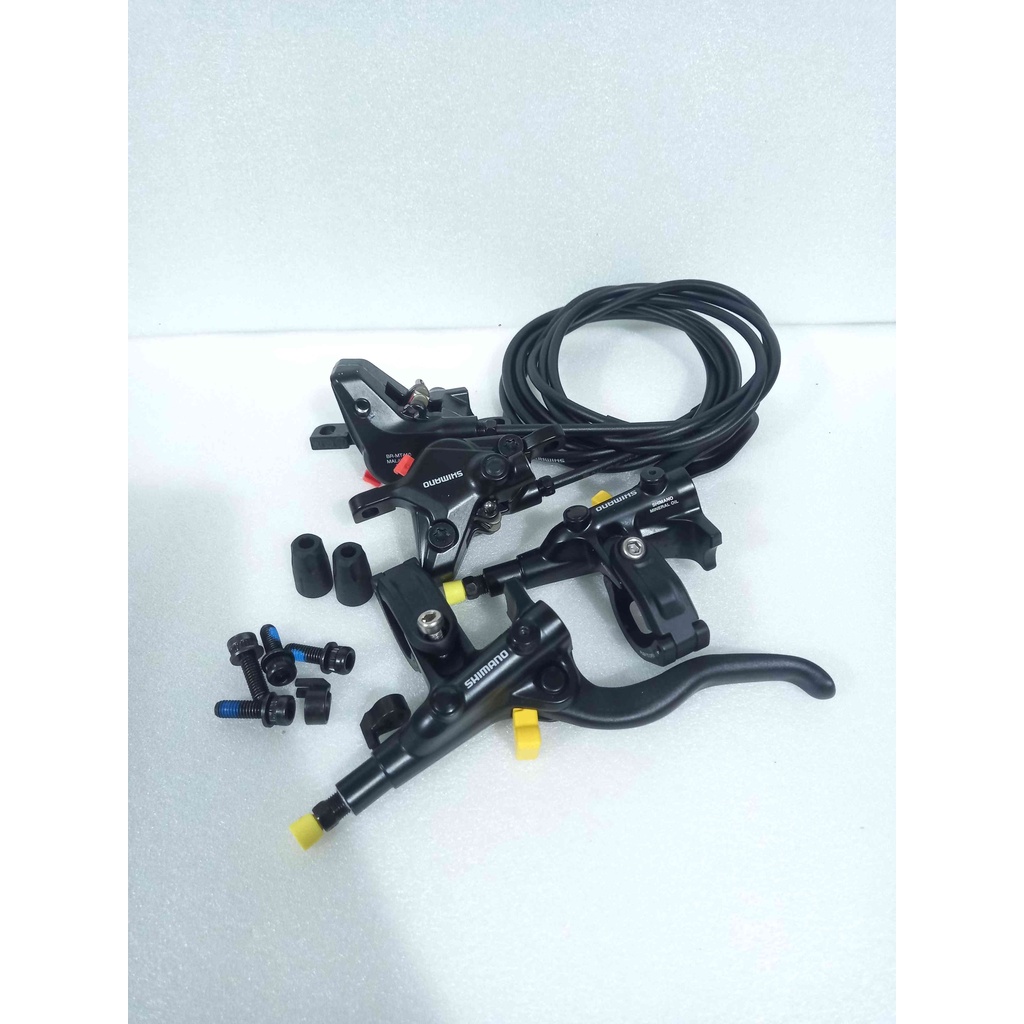 Jual Brake Set Hydraulic Shimano Deore M4100 MT-410 | Shopee Indonesia