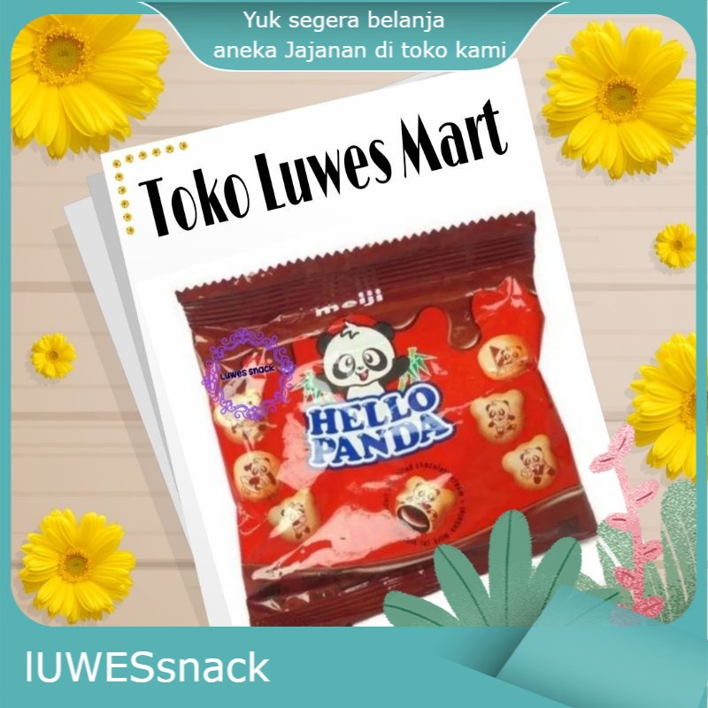 Jual Meiji hello panda isi 10pcs-biskuit jadul -biskuit enak -biskuit ...