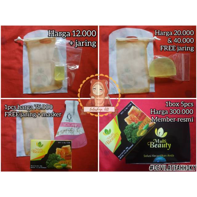 Jual MULTI BEAUTY SOAP 1pcs | Shopee Indonesia