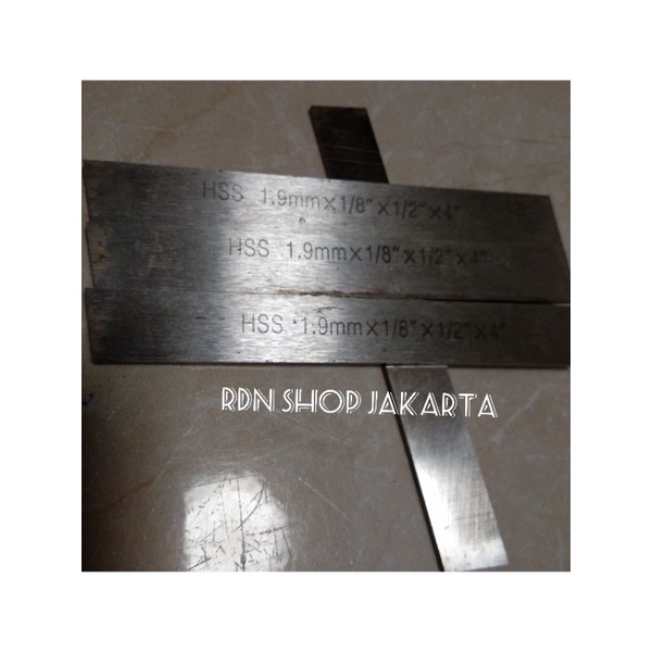 Jual HSS Pisau Potong Mata Pahat Bubut HSS1.9 mm 1/8 x 1/2 x 4 Inch ...