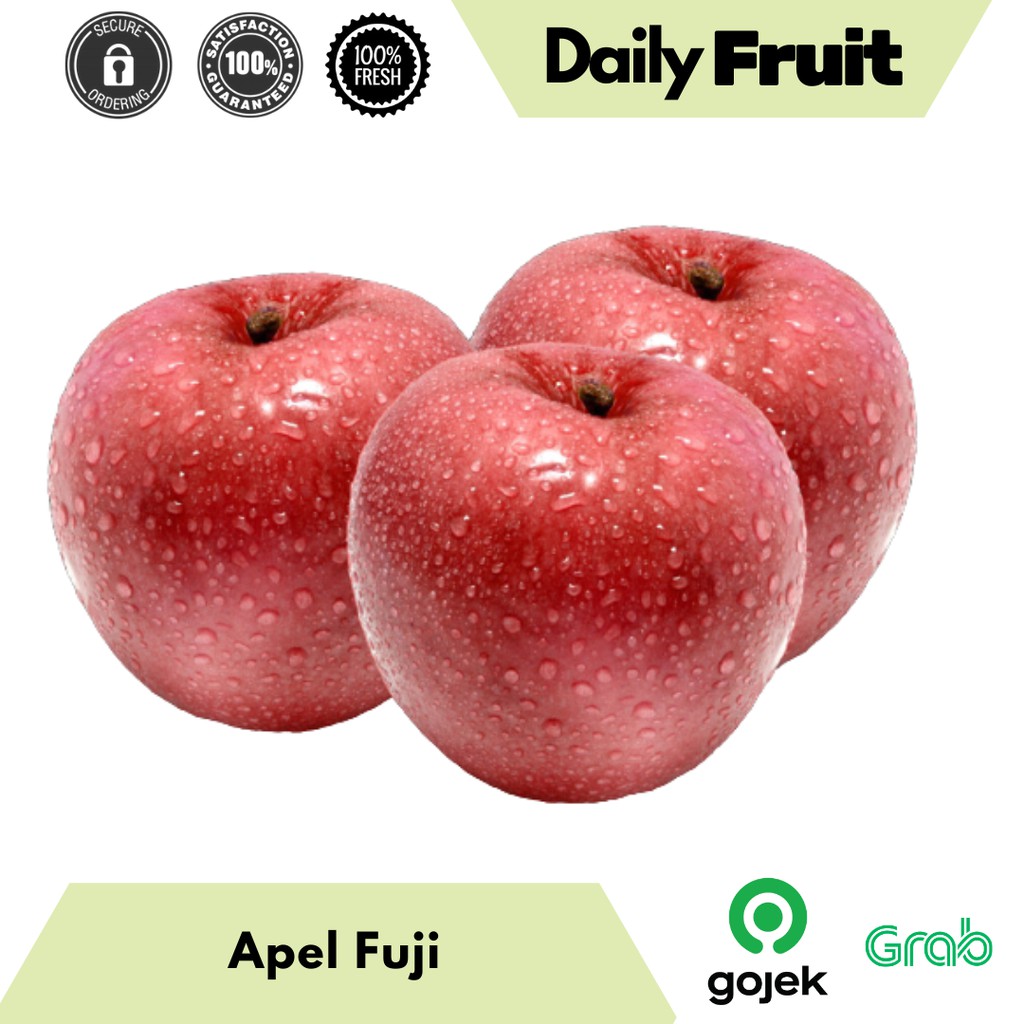 Jual Buah Segar Apel Fuji Manis Fresh 1 Kg Berkualitas Packing Aman ...