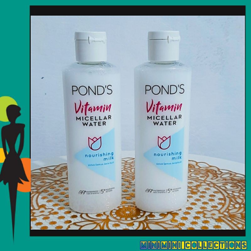 Jual ponds vitamin micellar water nourishing milk 100 ml | Shopee Indonesia