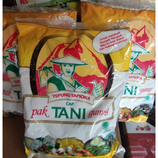 Jual Tepung Tapioka Cap Pak TANI gunung 500g | Shopee Indonesia