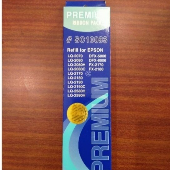 Jual Ribbon Pack Pita Printer PREMIUM SO10033 Pita Epson LQ2190 ...