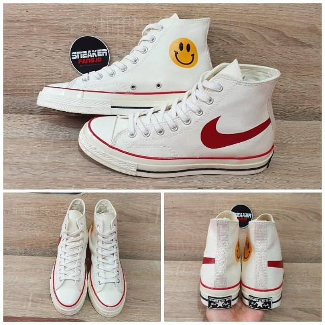Jual Sepatu CONVERSE CT ALL STAR 70S X NIKE SWOOSH PARCHMENT PREMIUM ...