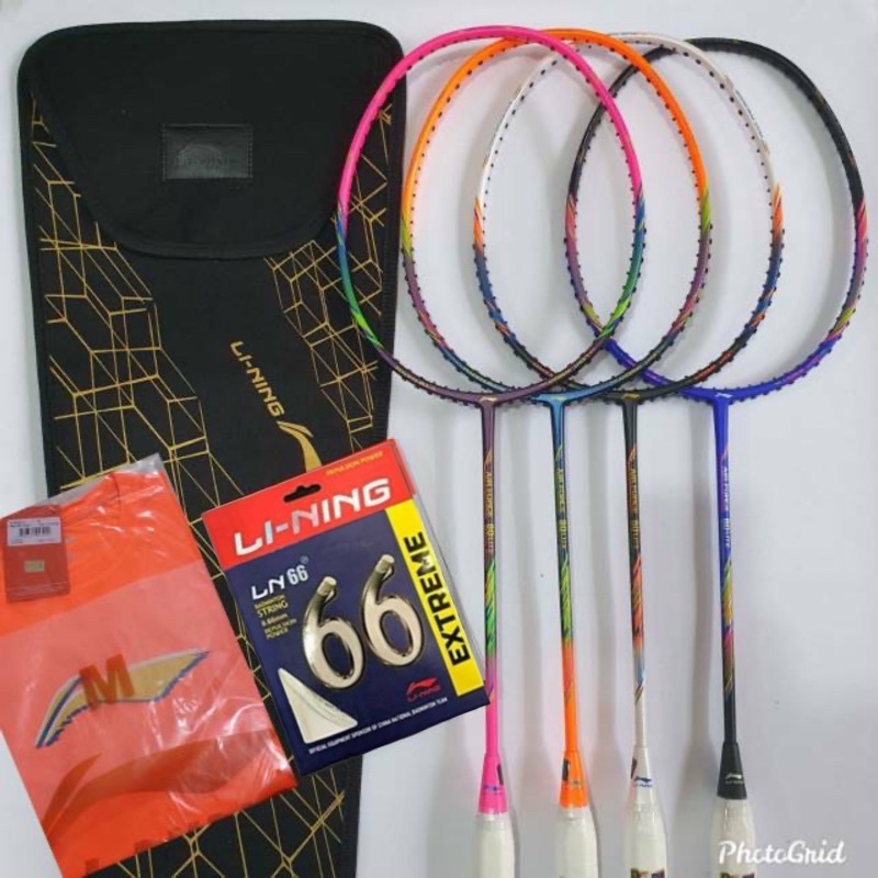 Jual Raket Badminton Lining Air Force 80 G2 Lite Special Edition 80gr ...