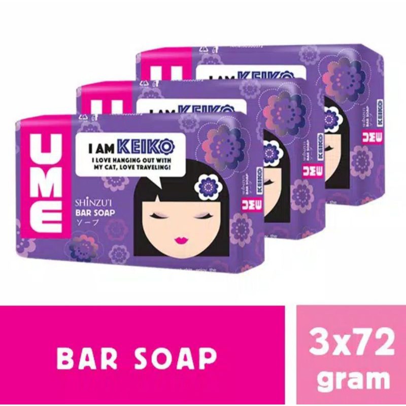 Jual Shinzu'i Ume Keiko 72 gr (1 paket =3 pcs) | Shopee Indonesia