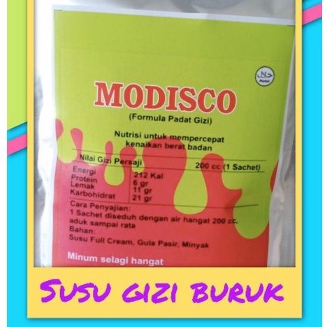 Jual MODISCO 40gr Formula Padat Gizi (Forpazi yang disempurnakan) | Shopee Indonesia