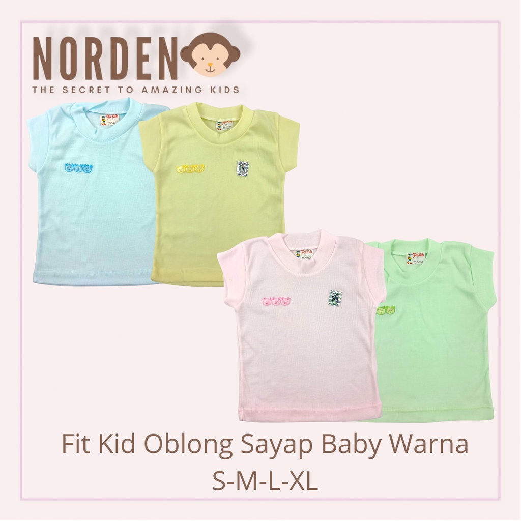 Jual Fit Kid Oblong Sayap Warna Bayi (3 pcs) | Shopee Indonesia
