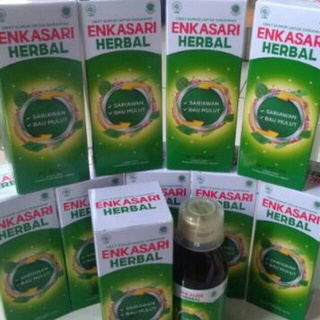 Jual Enkasari Herbal Syrup 120ml Cairan Kumur dan Sariawan (EXPIRED 30 ...
