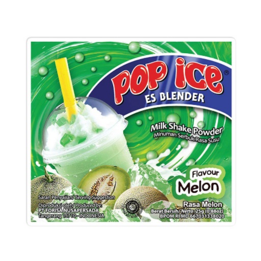 Jual MINUMAN POP ICE 25 GRAM TERLENGKAP SACHET ES BLENDER ECERAN ALL ...