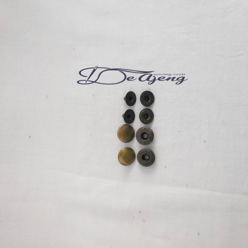 Jual Kancing jepret/ Kancing cetet ATG 12mm | Shopee Indonesia