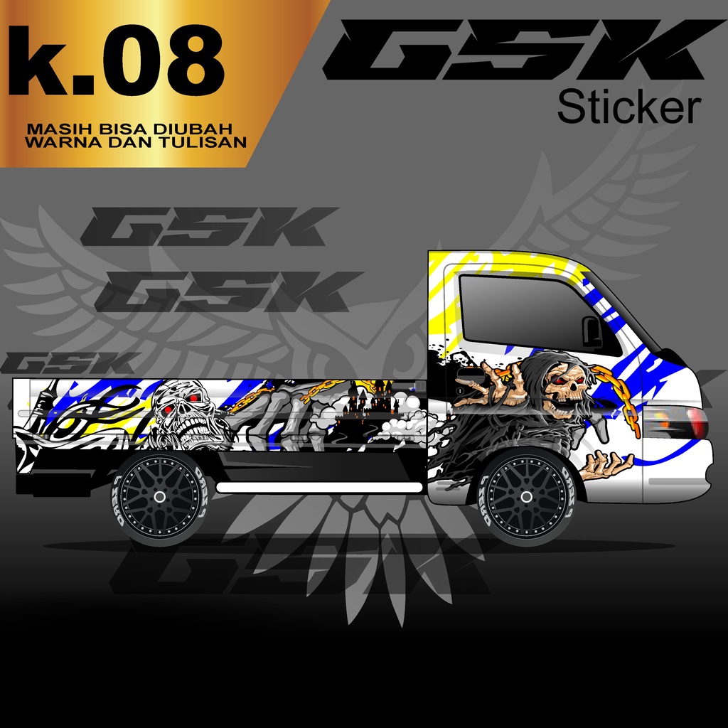 Jual Decal Sticker New Carry Pick Up-Stiker Carry New k.08 | Shopee ...