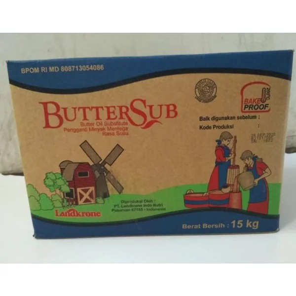 Jual BUTTER SUB/BUTTER/MENTEGA/BUTTER SUB KEMASAN REPACK 250GR/BUTTER ...