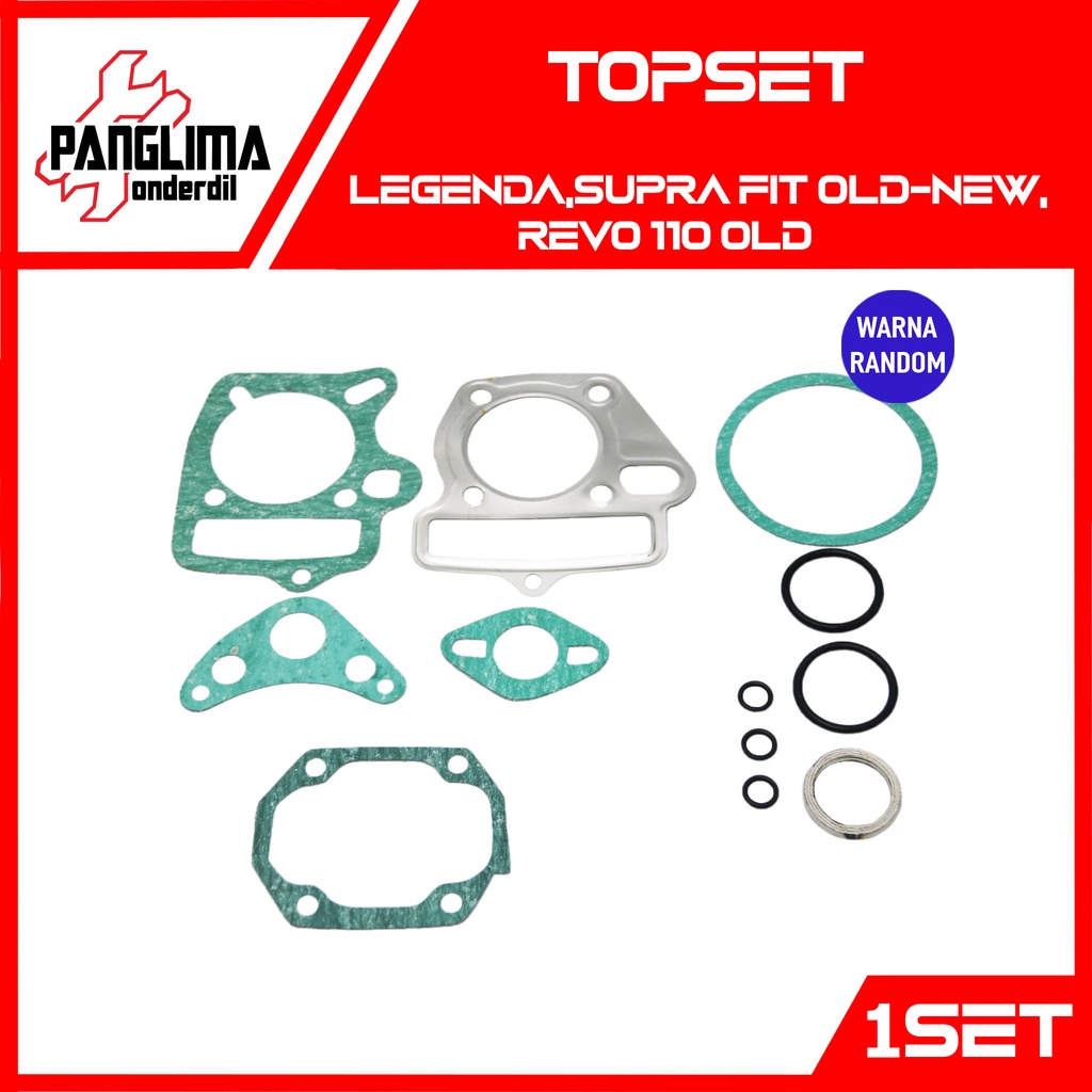 Jual Topset Honda Supra Fit Old-New & Legenda & Revo 100 Lama Top Set Gasket-Packing-Paking Kit ...