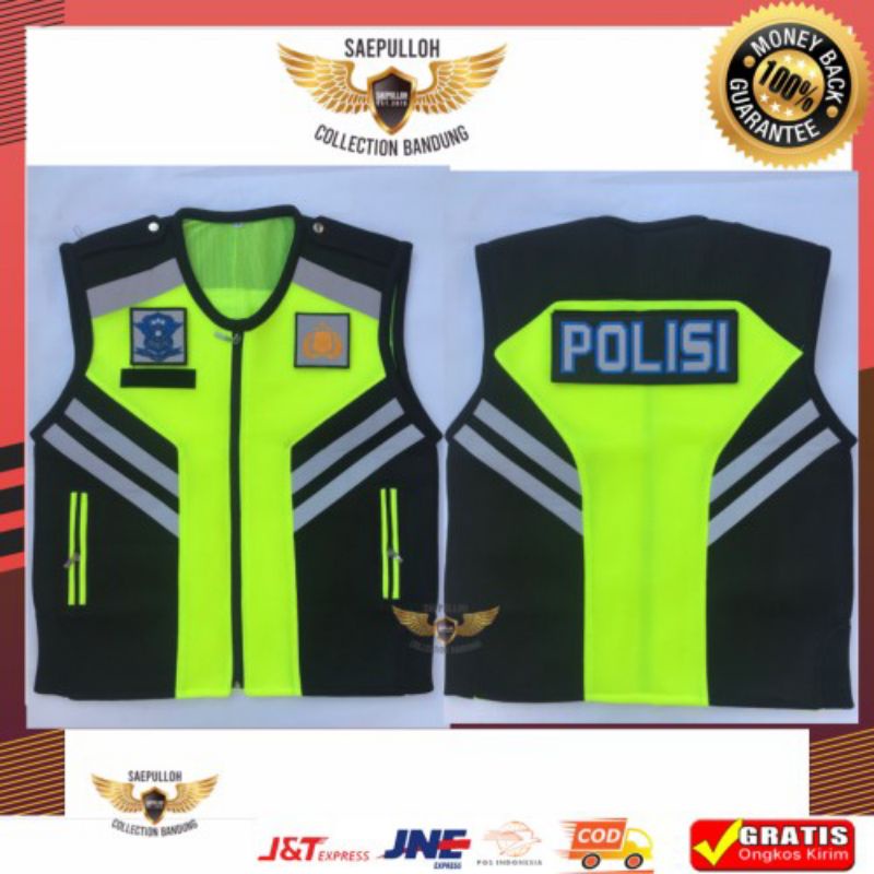 Jual rompi doublemes / rompi polisi lalulintas / rompi lantas polisi ...