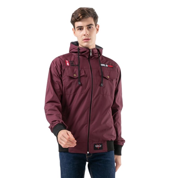 Jual REBEL ID ORIGINAL Jaket Semi Parka Pria Parasut Taslan Gn | Shopee ...