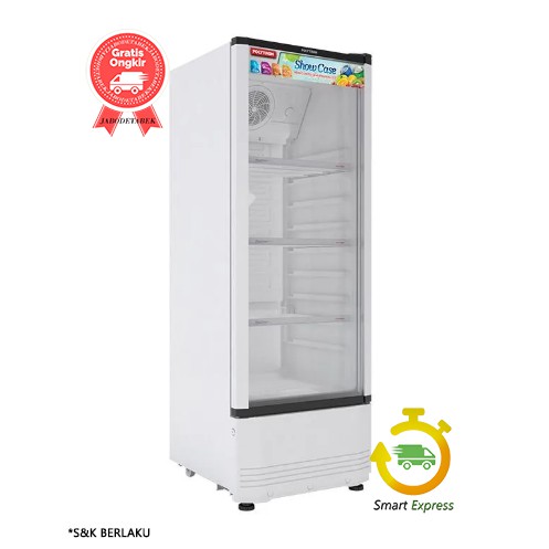Jual SHOWCASE POLYTRON SCN 180 - ( 3 RAK SLOT ) | Shopee Indonesia