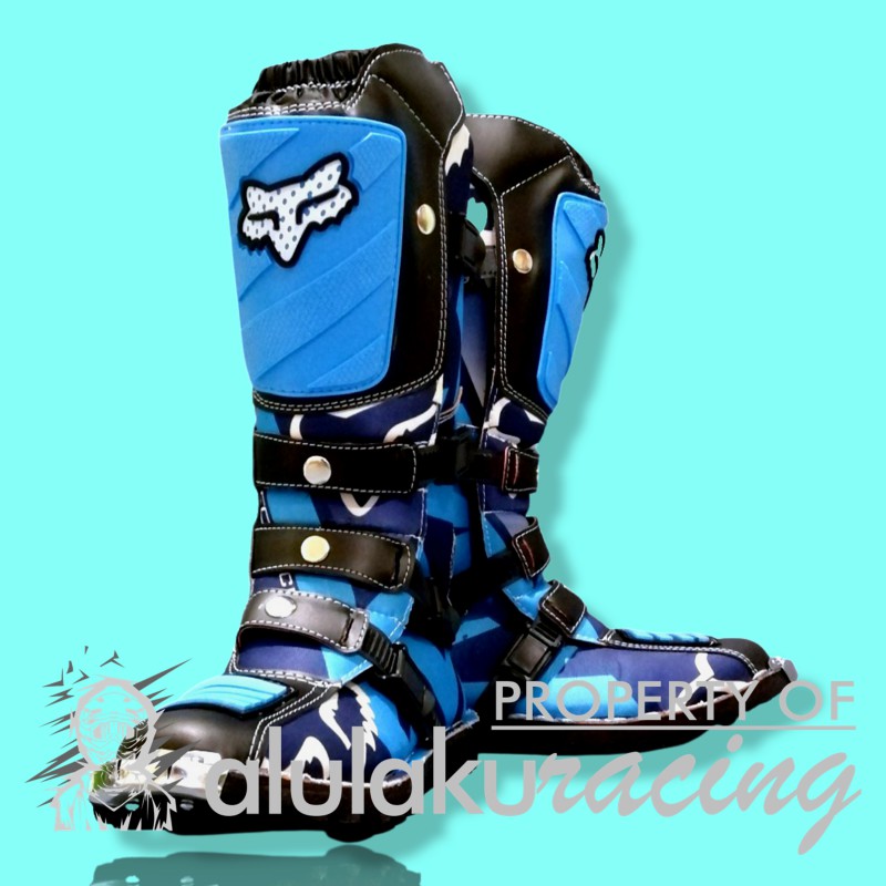 Jual Sepatu Trail Motocross Fullprint MX with Iron Plate - 005 | Shopee ...