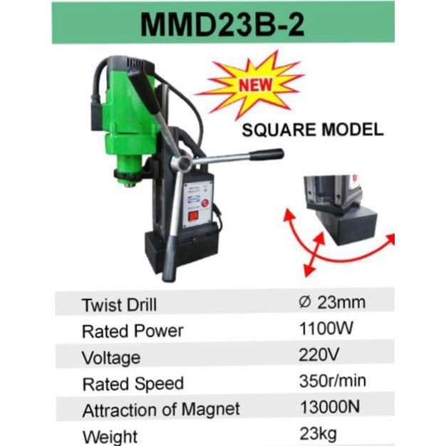 Jual MESIN BOR MAGNET 23MM MORRIS MMD23B-2 /BOR MAGNET MORRIS 23 MM ...