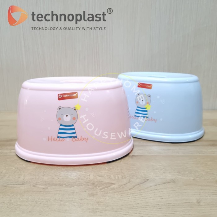 Jual TECHNOPLAST Baby Bear Kids Oval Chair | Bangku Jongkok Duduk Anak ...