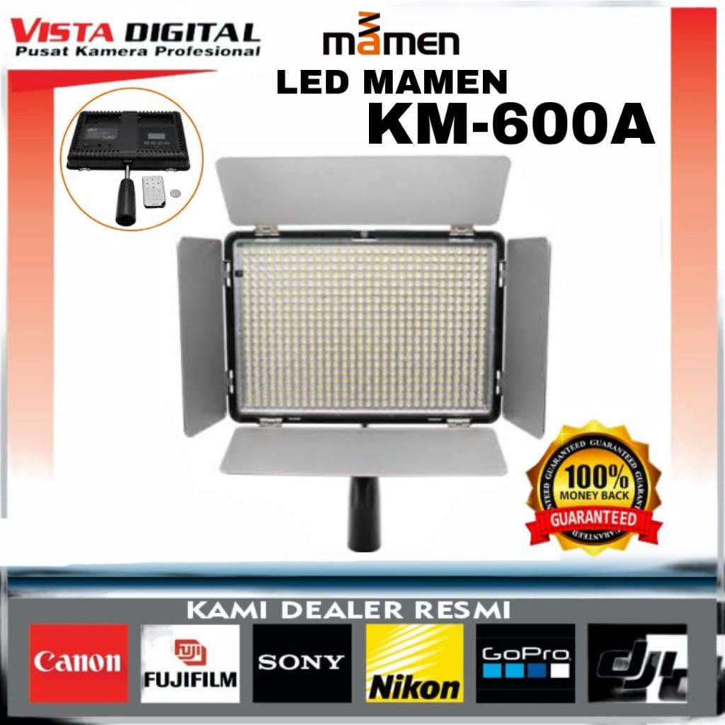 Jual LED MAMEN KM-600A LED ORIGINAL | Shopee Indonesia