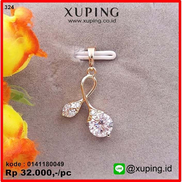 Jual XUPING LIONTIN EMAS MOTIF BUNGA 0141180049 | Shopee Indonesia