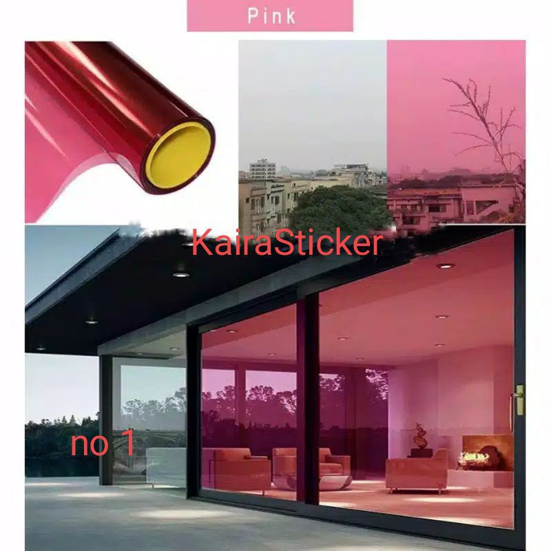 Jual stiker kaca film/stiker tolak panas/stiker warna/kaca film tolak ...