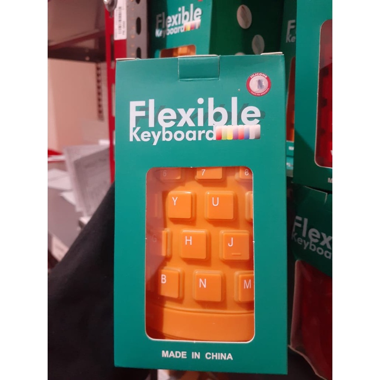 Jual keyboard Flexible Lipat Anti Air -USB KEYBOARD FLEXIBLE | Shopee ...