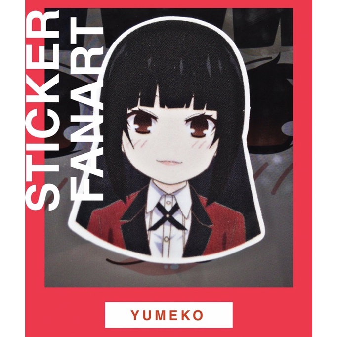 Jual Sticker YUMEKO kakegurui fanart | Shopee Indonesia