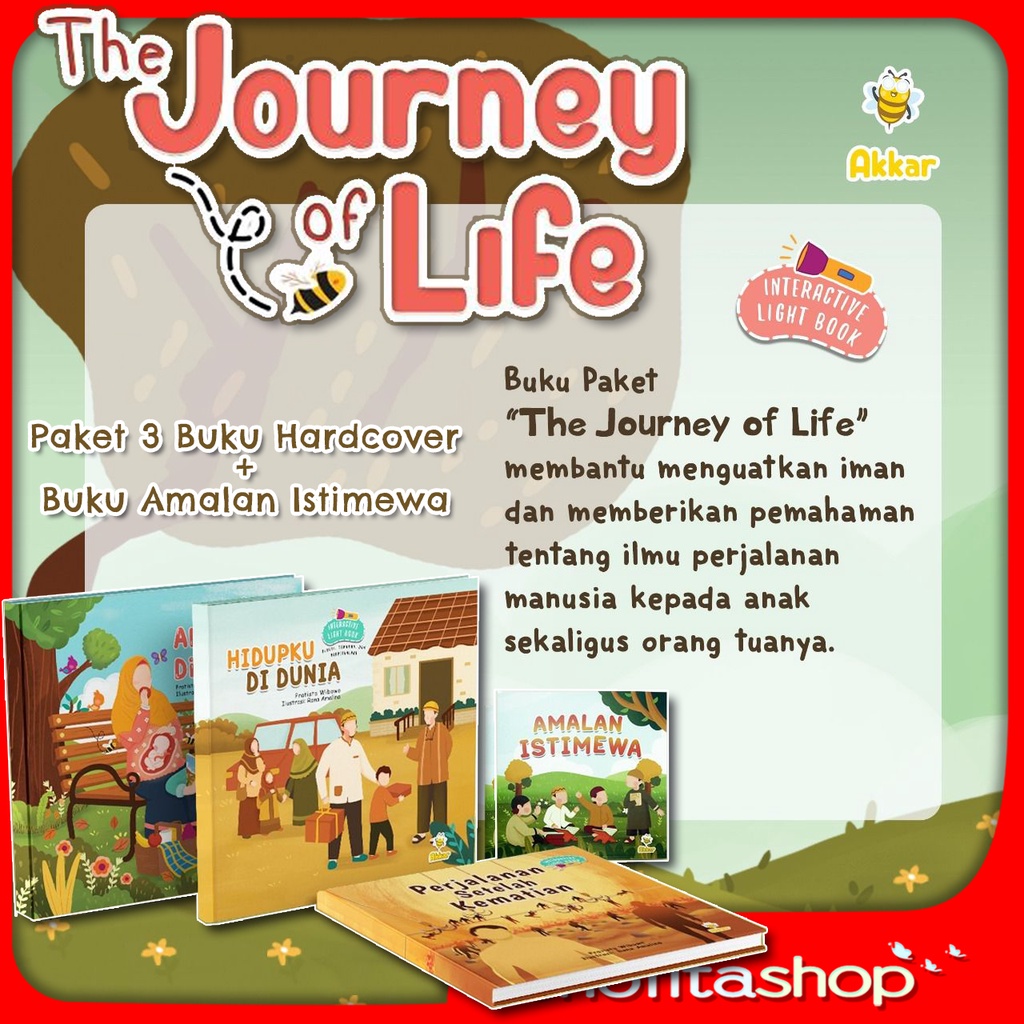Jual Paket Buku Cerita Anak The Journey of Life Perjalanan Manusia 3 ...