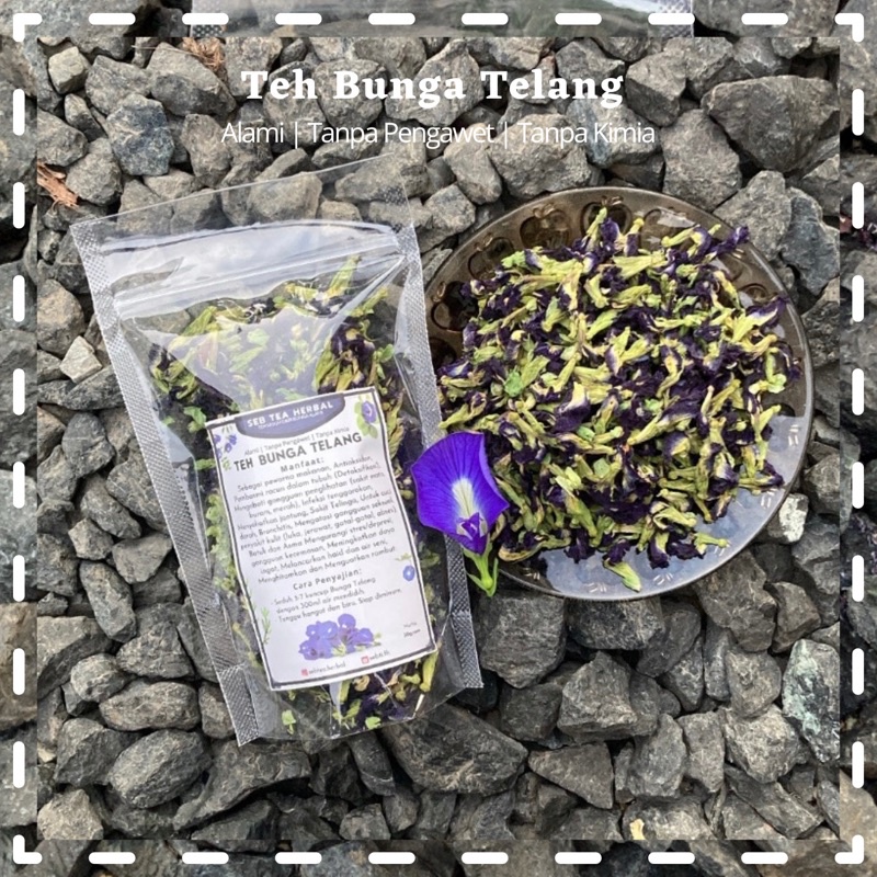 Jual Teh Bunga Telang Kering 10Gram | Biji Bunga Telang | Shopee Indonesia