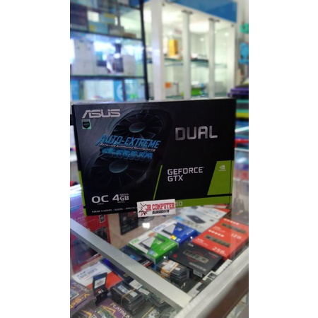 Jual VGA Nvidia GeFORCE ASUS GTX 1650/GTX1650 OC EDITION 4GB GDDR5 | Shopee Indonesia
